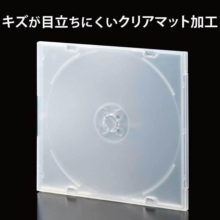 ELECOM エレコム CD DVDスリムPPケース 1枚収納 100パック クリア : CROSS ROAD Yahoo!店 - 通販 - Yahoo!ショッピング