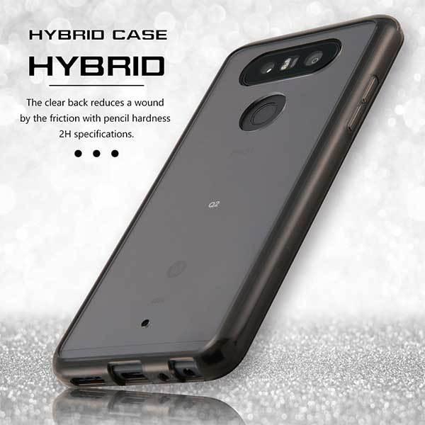 ingrem isai Beat LGV34 V20 PRO 耐衝撃ケース ブラック ハイブリッドカバー ソフト ハード 硬度2H 保護 シンプル イングレム RT-LG34VCC2-B ...