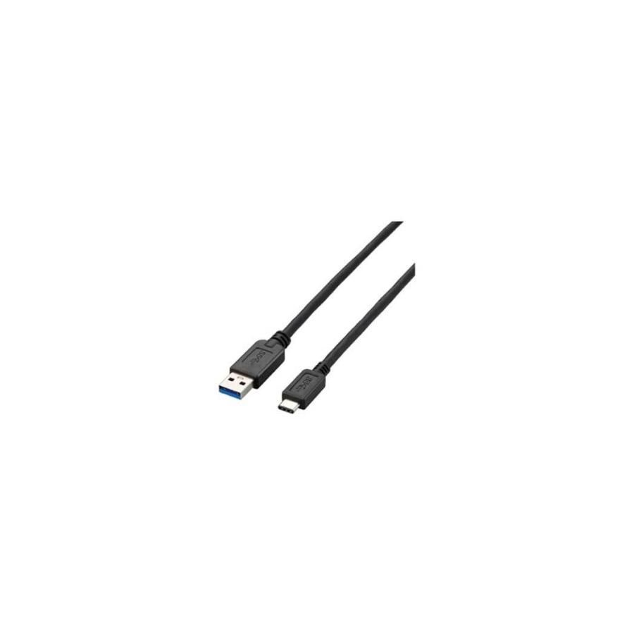 ELECOM エレコム USB3.1ケーブル A-Cタイプ ノーマル 2m ブラック : CROSS ROAD Yahoo!店 - 通販 - Yahoo!ショッピング