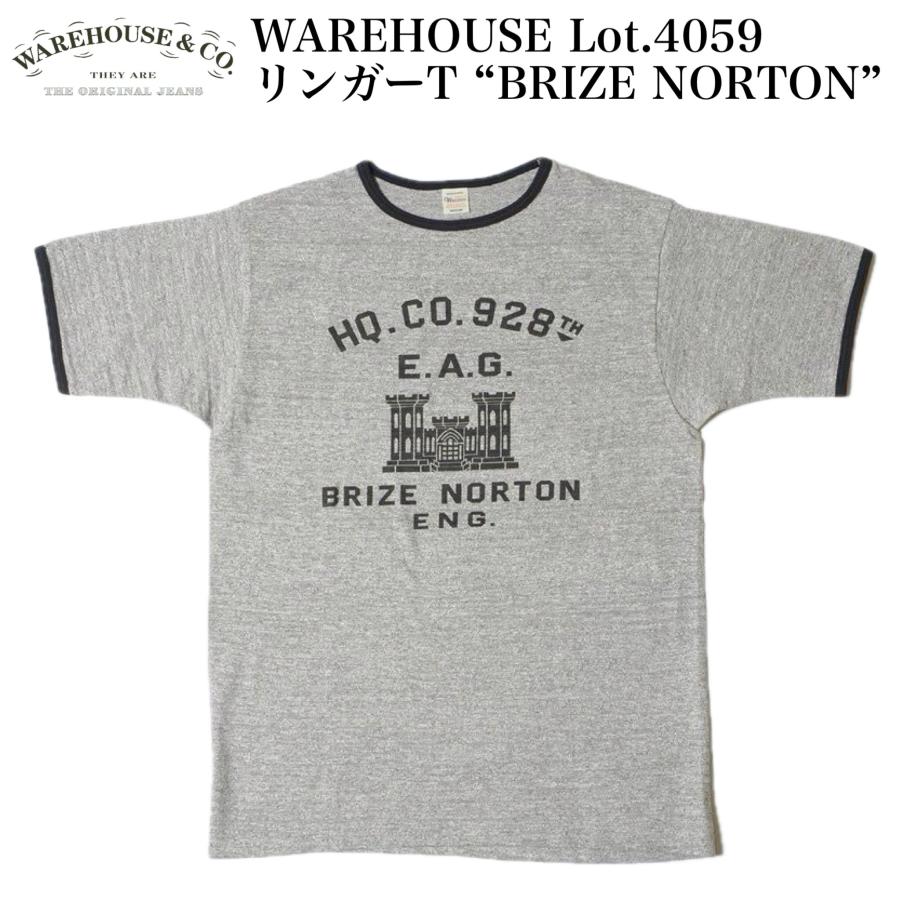 WAREHOUSE Lot.4059 リンガーT “BRIZE NORTON” : crossover.co - 通販 - Yahoo!ショッピング