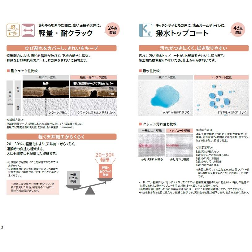 リリカラ のり無し壁紙 lilycolor XR 2023.7-2025 XR458 XR459 XR460 XR461 : クロス・ロードDIYショップ - 通販 - Yahoo!ショッピング