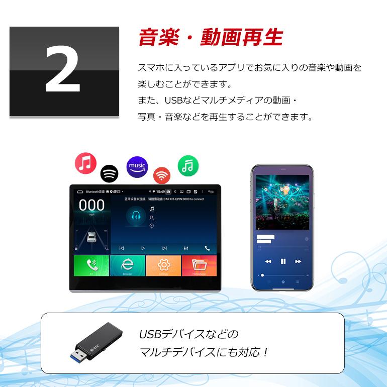 カーオーディオ一体型ナビ ディスプレイオーディオ 2din 122インチ カーナビ ポータブルナビ アンドロイドナビ Bluetooth 6949