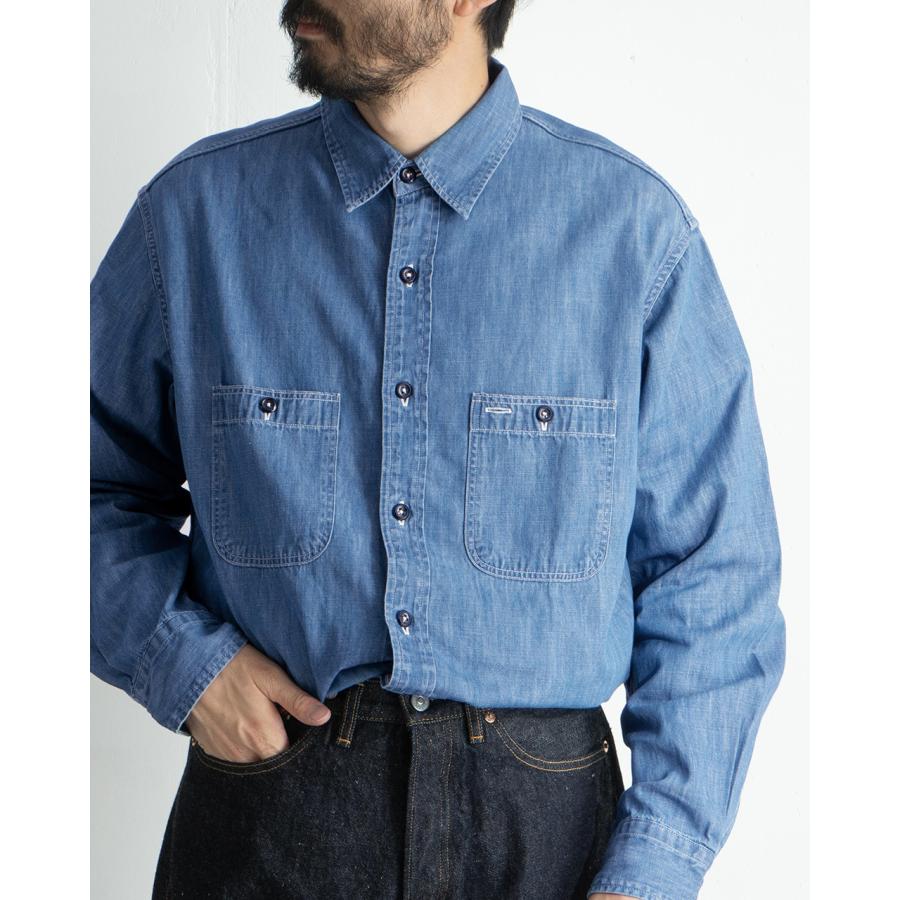 A VONTADE アボンタージ デニムワークシャツ トップス メンズ 2025春夏 VTD-0385-SH : Crouka Yahoo!店 - 通販 - Yahoo!ショッピング