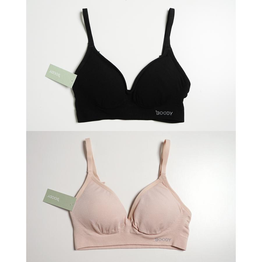 BOODY ブーディ ワイヤレス Tシャツブラ レディース アンダーウェア 下着 ノンワイヤー ブラジャー ストラップ ストレッチ : Crouka Yahoo!店 - 通販 - Yahoo ...