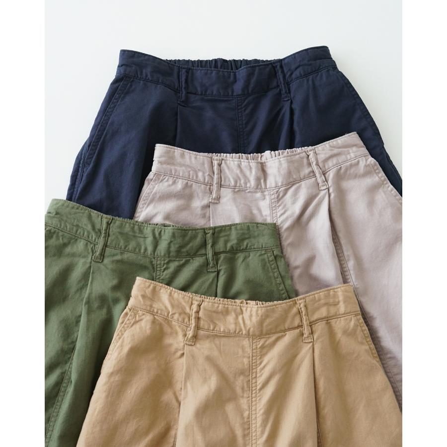 Brocante ブロカント トヌーパンツ 綿麻サージ イージーパンツ 紺 白 茶 緑 レディース 2024春夏 33-333T : Crouka Yahoo!店 - 通販 - Yahoo ...