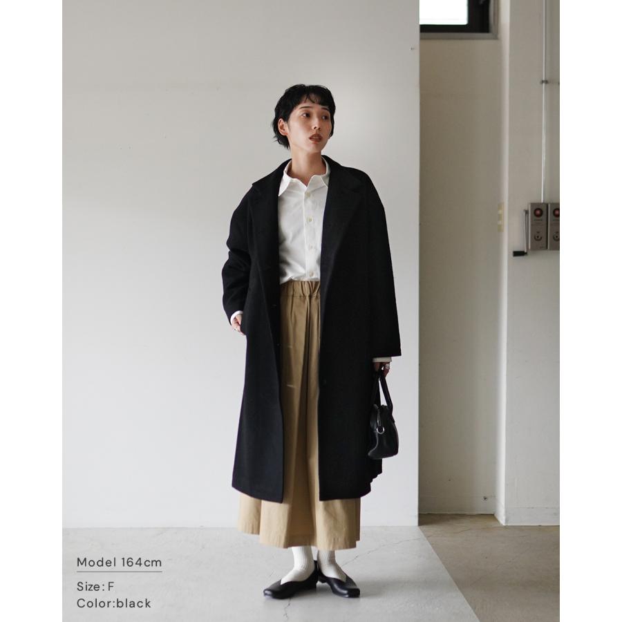 【中古】コメンスメント Commencement コート ノーカラー 長袖 F 黒 ブラック レディース COMMENCEMENT（コメンスメント） SALE！コメンスメント コート ウール