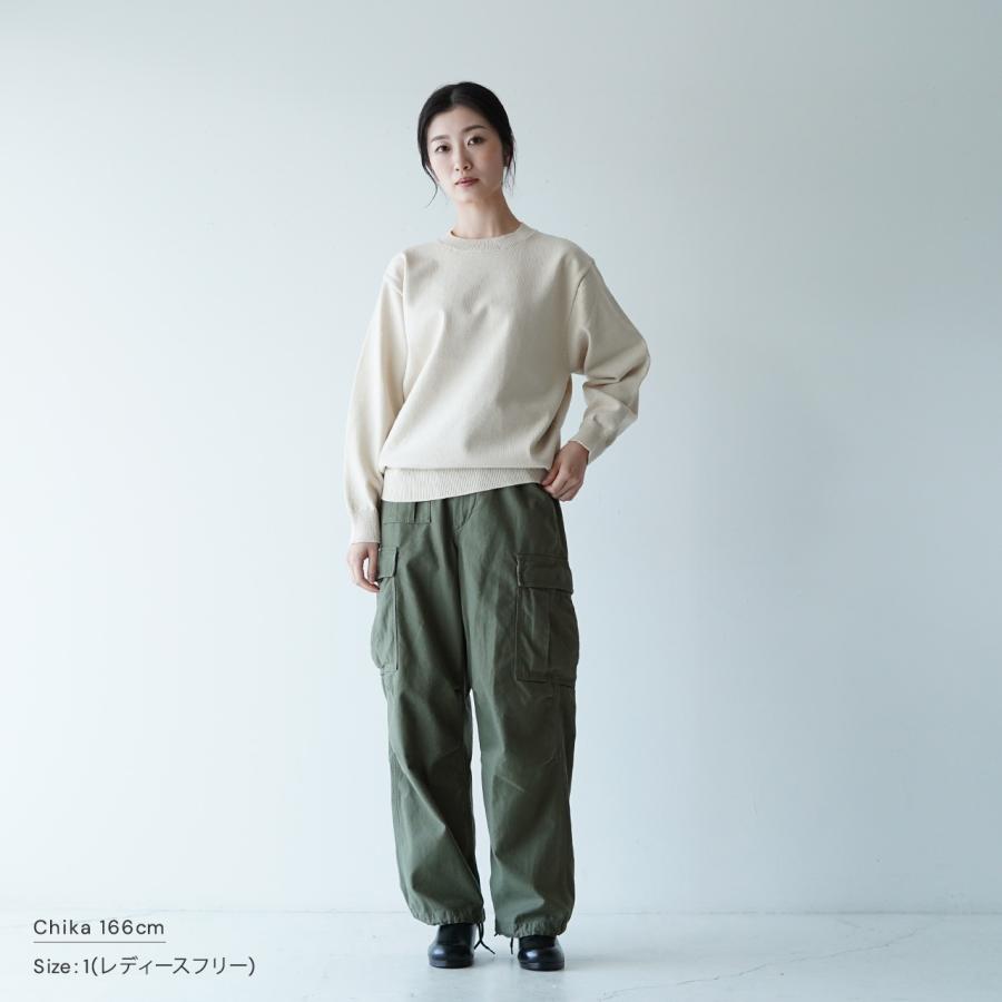 Yonetomi NEW BASIC ヨネトミ リジッド カシミア ニット プルオーバー RIGID CASHMERE KNIT P O ユニセックス 2024秋冬 95-244-020 ...