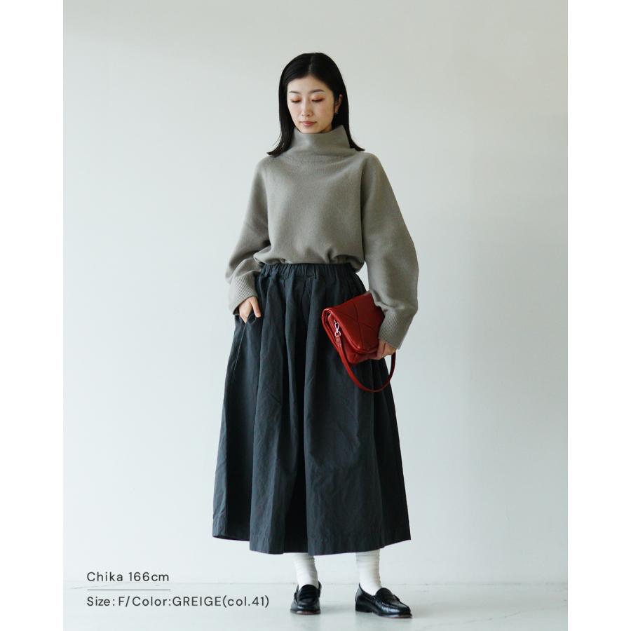 emmaculate エマキュレイト EMMACULATE カシミヤ混 ホールガーメント ハイネック ニット セーター 2243K-01242 : Crouka Yahoo!店 - 通販 ...