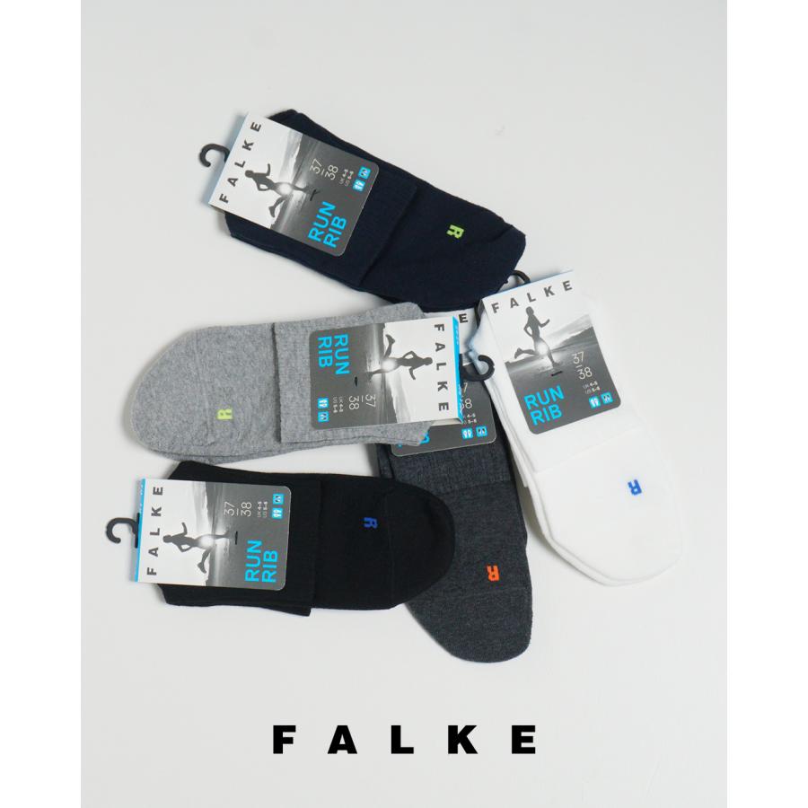 FALKE ファルケ ラン リブ ショートソックス Run Rib Short Socks 靴下 ホワイト ブラック グレー ネイビー 16624 : Crouka Yahoo!店 - 通販 ...
