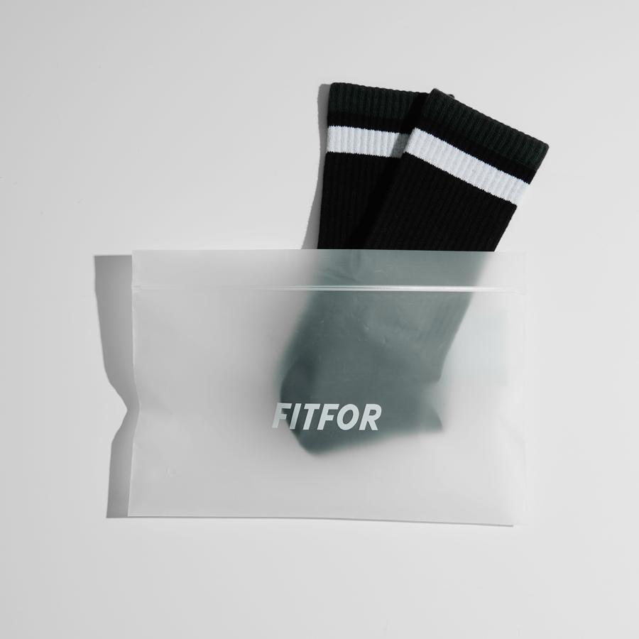フィットフォー FITFOR ロゴ ソックス LOGO SOCKS 靴下 001 002 003 セール : fitfo-001 ...