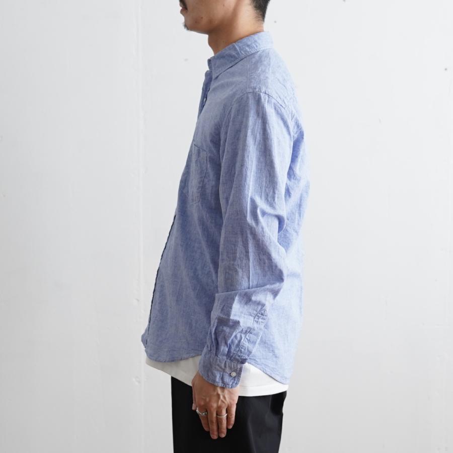 Frank&Eileen フランクアンドアイリーン コットンリネンシャツ メンズ 長袖 羽織 無地 DON 3320700089 送料無料 : Crouka Yahoo!店 - 通販 ...