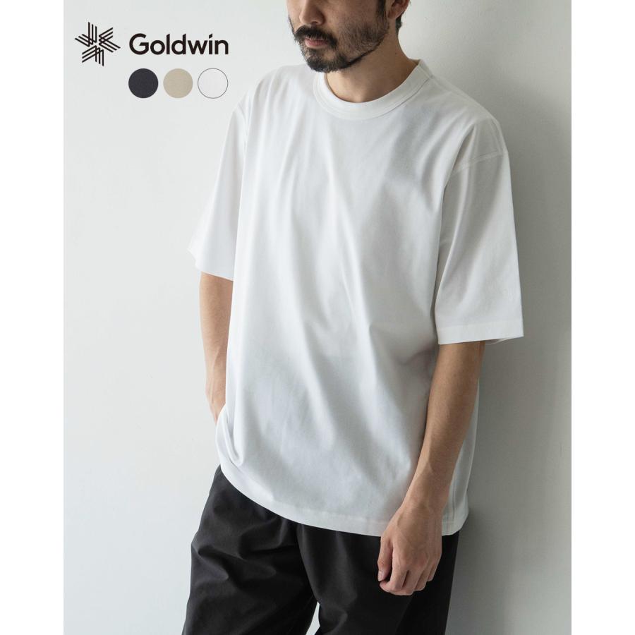 GOLDWIN SALE！ゴールドウィン Goldwin Tシャツ 半袖 オーバーサイズ メンズ Re-Optimum P J Oversized T-shirt GC45100 ...