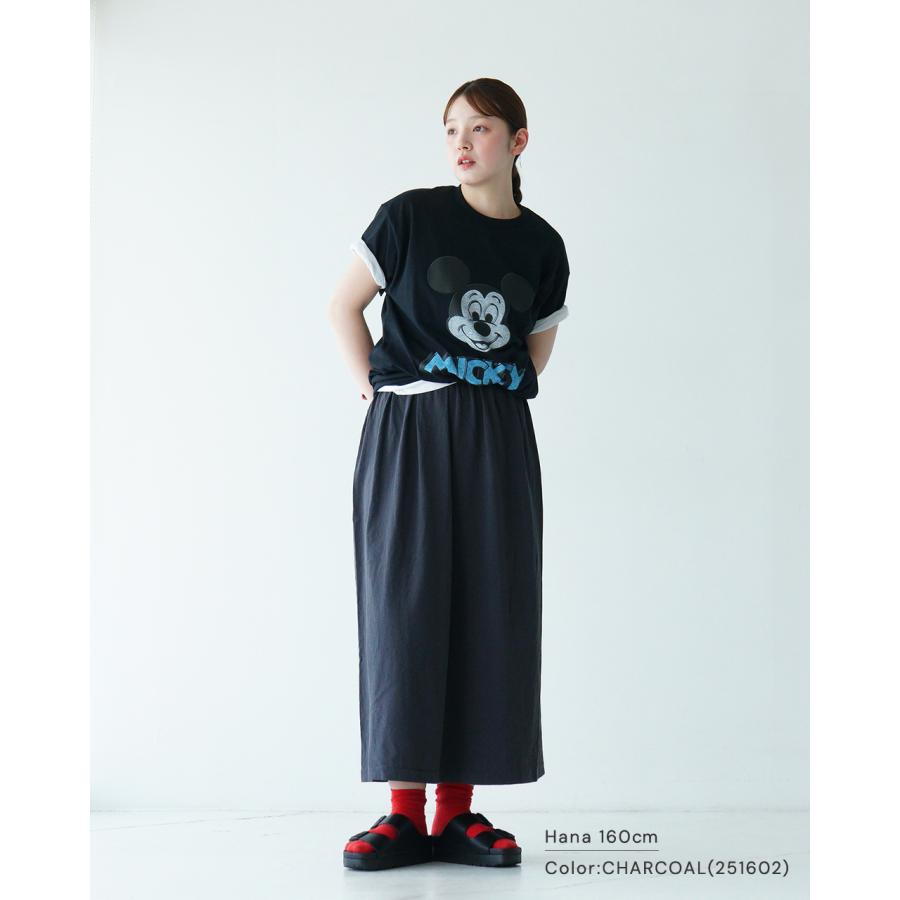 アウトレット！グッドウェア Good wear Tシャツ ミッキー 半袖Tシャツ レディース MICKEY プリントT クルーネック GDW ...