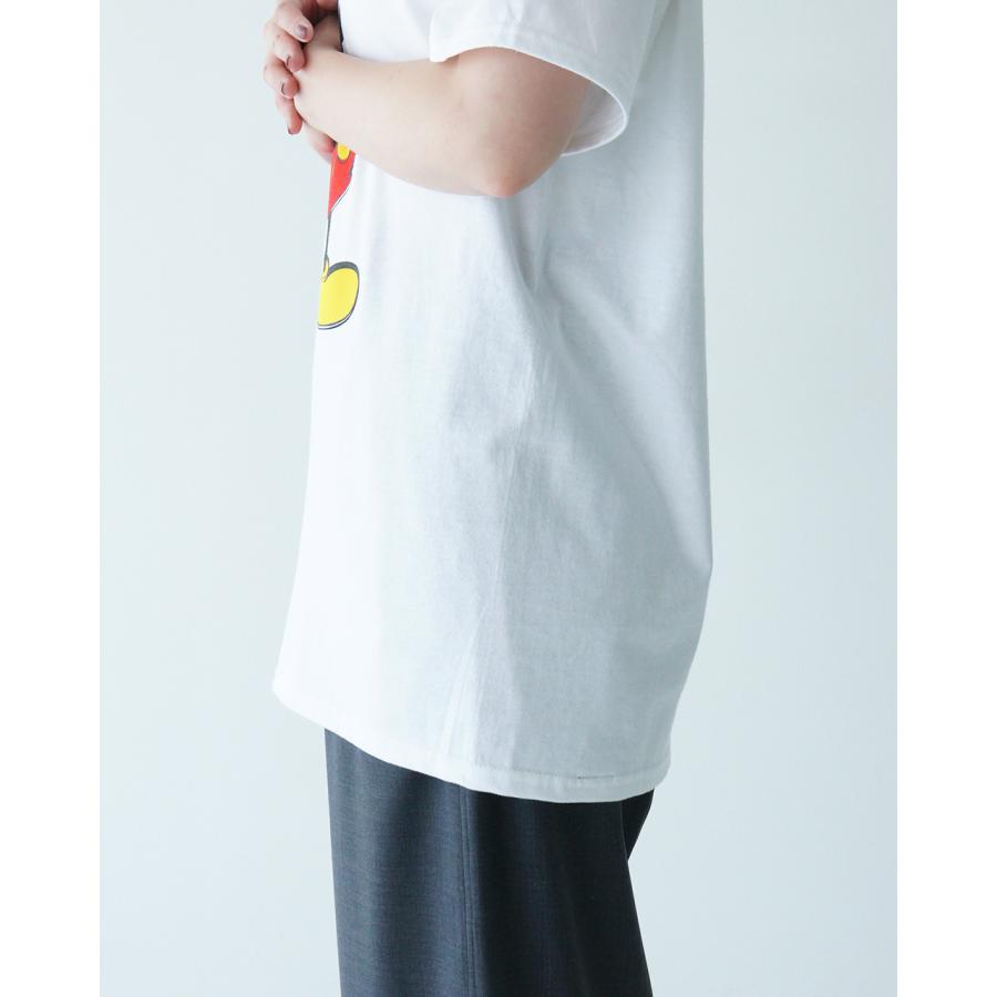 アウトレット！グッドウェア Good wear Tシャツ ミッキー 半袖Tシャツ レディース MICKEY プリントT クルーネック GDW ...