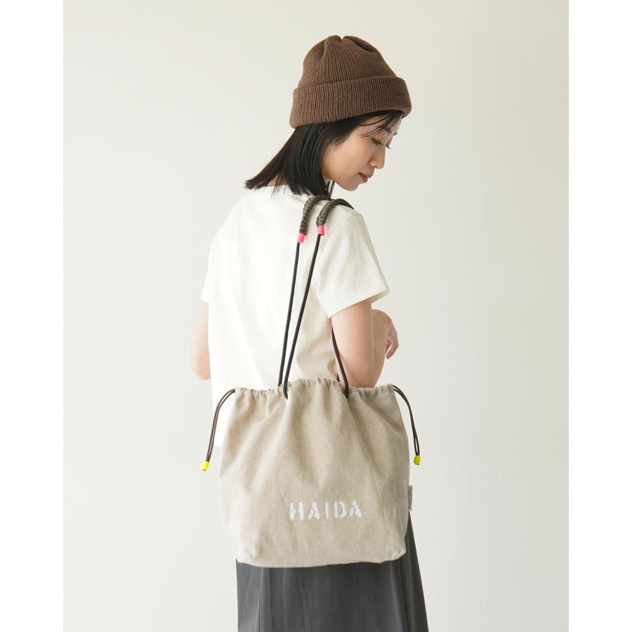 ハイダ HAIDA リネン 麻 トートバッグ Mサイズ ユニセックス ハンドバッグ 肩掛け HAIMA-03-M : Crouka Yahoo!店 - 通販 - Yahoo!ショッピング