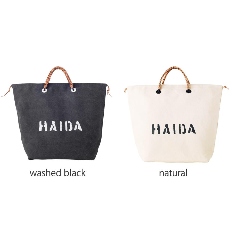 ハイダ HAIDA キャンバス トゥヒル コレクション L CANVAS (TOW HILL) COLLECTION トートバッグ ユニセックス 2024春夏 HAI05-TOW-L ...