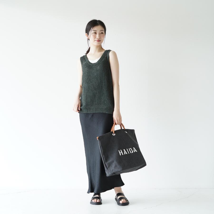ハイダ HAIDA キャンバス トゥヒル コレクション L CANVAS (TOW HILL) COLLECTION トートバッグ ユニセックス 2024春夏 HAI05-TOW-L ...
