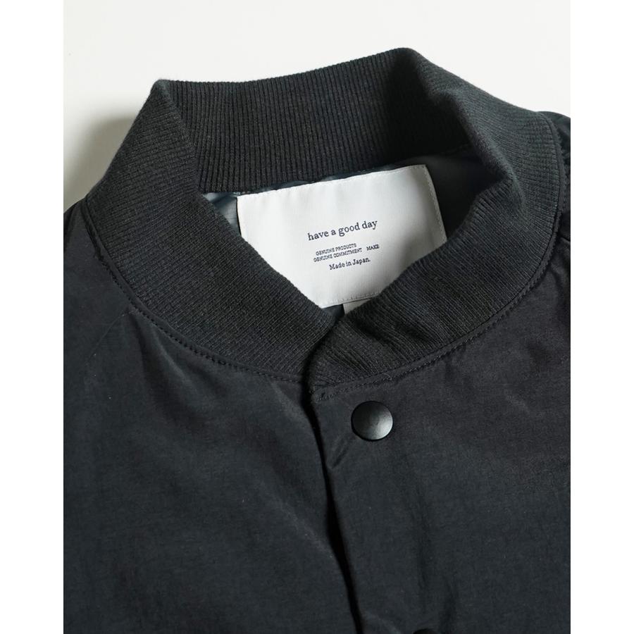 ハブアグッドデイ have a good day アウター ナイロン パディング ジャケット Nylon padding jacket レディース 2024秋冬 HGD-347 : havea ...