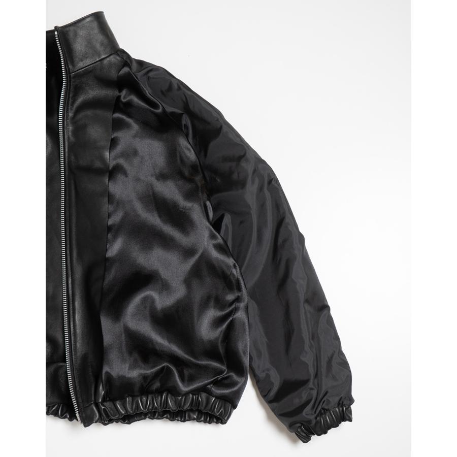 JAMES GROSE ジェームスグロース アンドーバージャケット メンズ 2025春夏 ANDOVER JACKET レザー ブルゾン ...