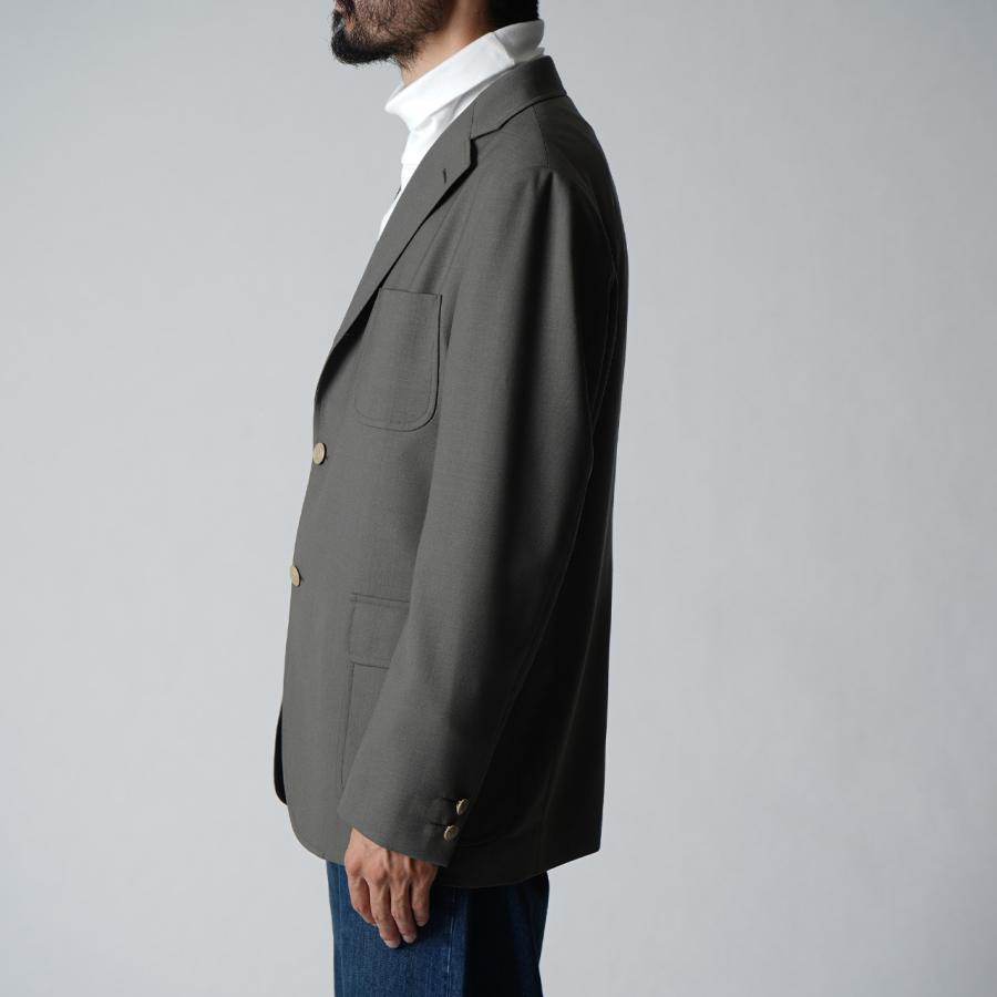 J.PRESS Jプレス 3B オーセンティック AUTHENTEIC HARD TWIST HOPSACK ベージュ オリーブ グリーン 茶 緑 メンズ BZOASW0060 セール ...