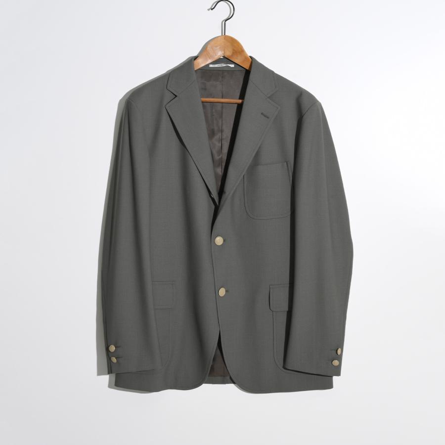 J.PRESS Jプレス 3B オーセンティック AUTHENTEIC HARD TWIST HOPSACK ベージュ オリーブ グリーン 茶 緑 メンズ BZOASW0060 セール ...