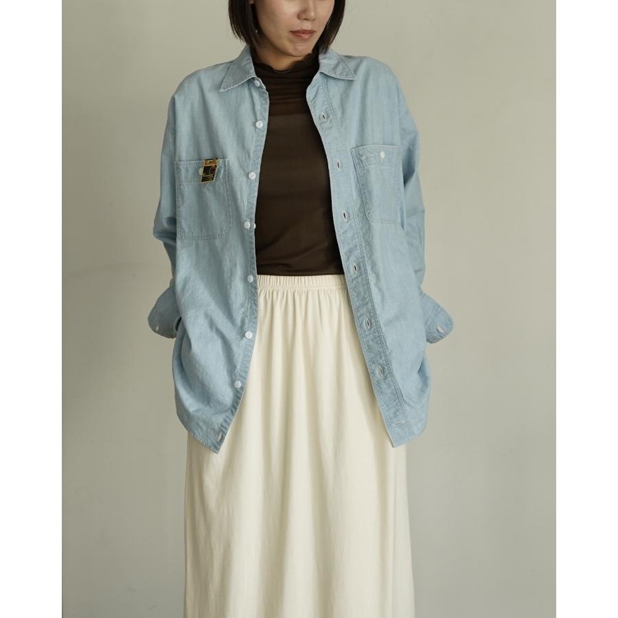 【先行予約】ラブアワーデイズ LUVOURDAYS シャツ トランスフォーメーション シャンブレーシャツ レディース Transformation Chambray shirts LV ...
