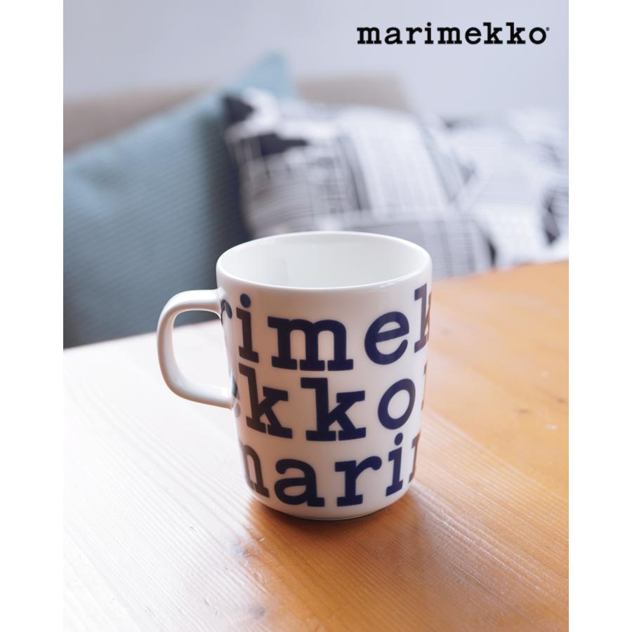 マリメッコ marimekko 【日本限定】マリメッコロゴ マグ Marimekko Logo mug 2.5dl マグカップ コーヒーカップ 250ml 52249473106 ...