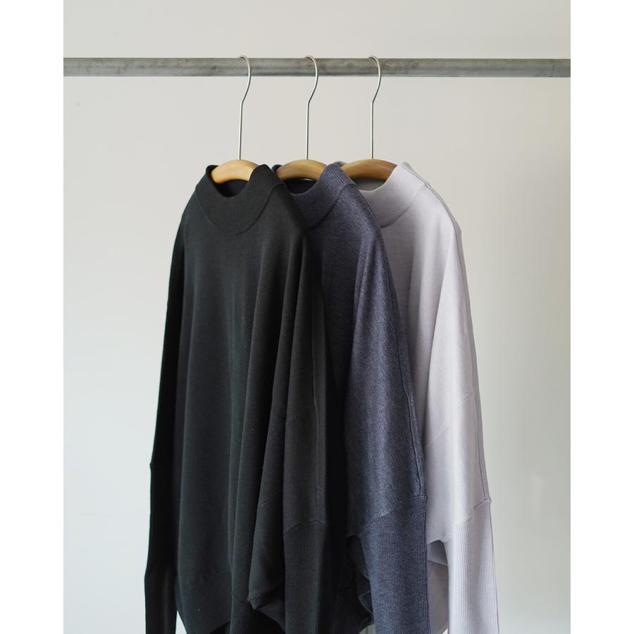 mizuiroind ミズイロインド mizuiro ind カットソー コクーンリブスリーブ プルオーバー レディース cocoon rib slv P O 4-220106 ...