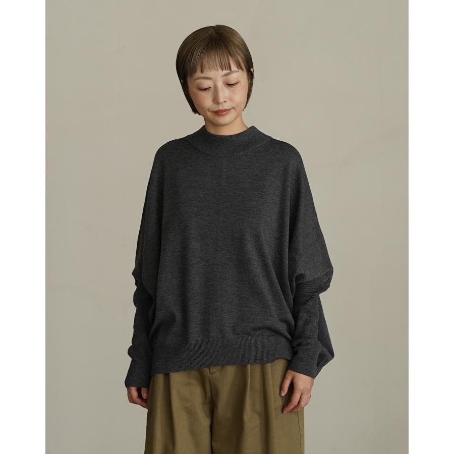 mizuiroind ミズイロインド mizuiro ind カットソー コクーンリブスリーブ プルオーバー レディース cocoon rib slv P O 4-220106 ...