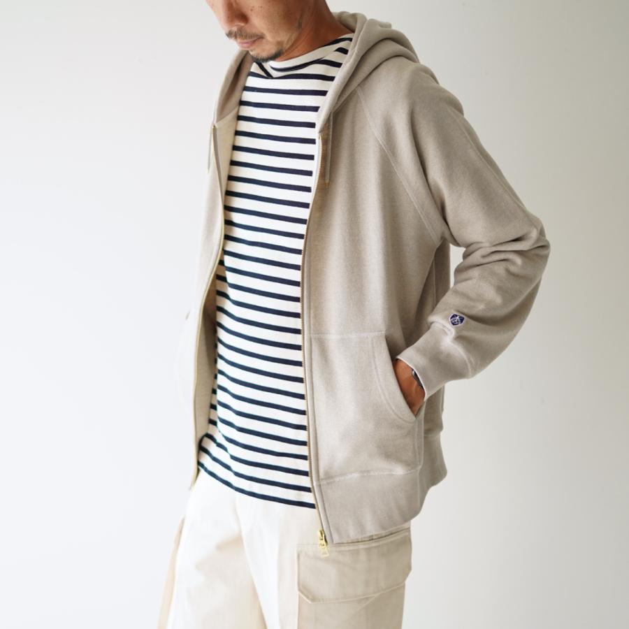 オーシバル オーチバル/ORCIVAL フレンチテリー ジップアップ パーカー/FRENCH TERRY ZIP HOODIE レディース メンズ 2022秋冬 OR-C0153 ...