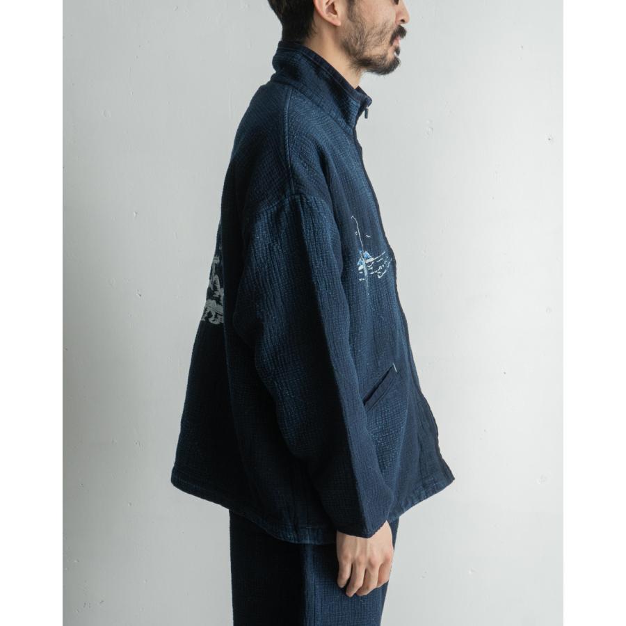 PORTER CLASSIC（ポータークラシック） 刺し子 ジップアップジャケット アウター メンズ 2025春夏 PC-059-3186 : Crouka Yahoo!店 - 通販 ...