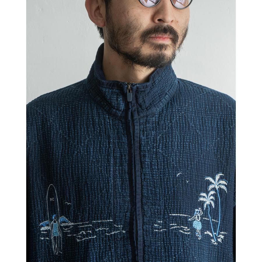 Porter Classic ポータークラシック PORTER CLASSIC 刺し子 ジップアップジャケット アウター メンズ 2025春夏 PC-059-3186 : Crouka ...