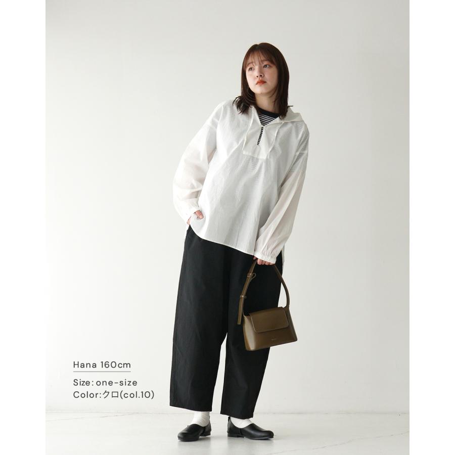 prit 期間限定ポイント対象！プリット ボトムス コットンナイロン高密度平織 バギーパンツ レディース 2025春夏 P71505 : Crouka Yahoo!店 - 通販 - Yahoo ...