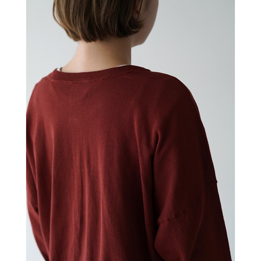 プリット prit 【Crouka別注色】40 2 ハイツイストコットン16G 天竺編み 2way ワイド カーディガン レディース 2024春夏 P914104 :prit-p914104 ...