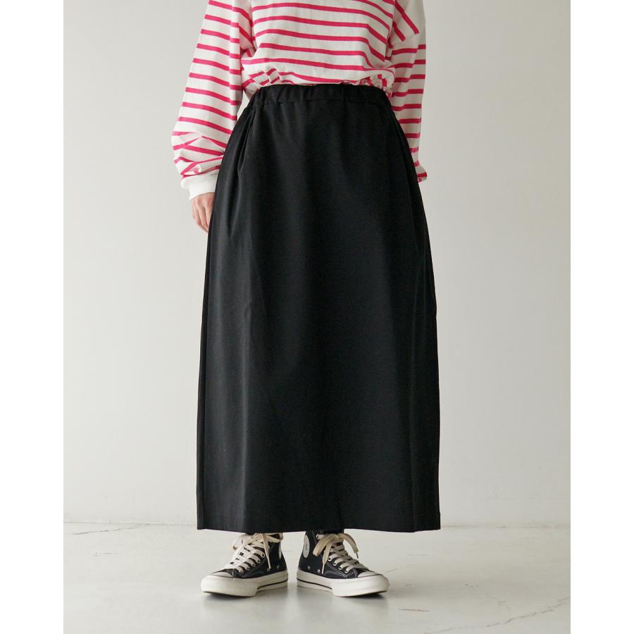 prit（プリット） SALE！プリット スカート バスクポンチ タックマキシスカート P91527 stock : Crouka Yahoo!店 - 通販 - Yahoo!ショッピング