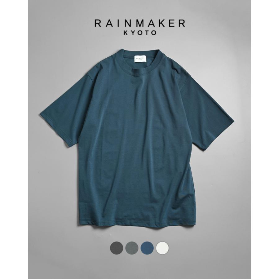 RAINMAKER レインメーカー クルーネック Tシャツ CREW-NECK T-SHIRT カットソー ホワイト グレー ブルー ブラック RM241-036 : Crouka Yahoo ...