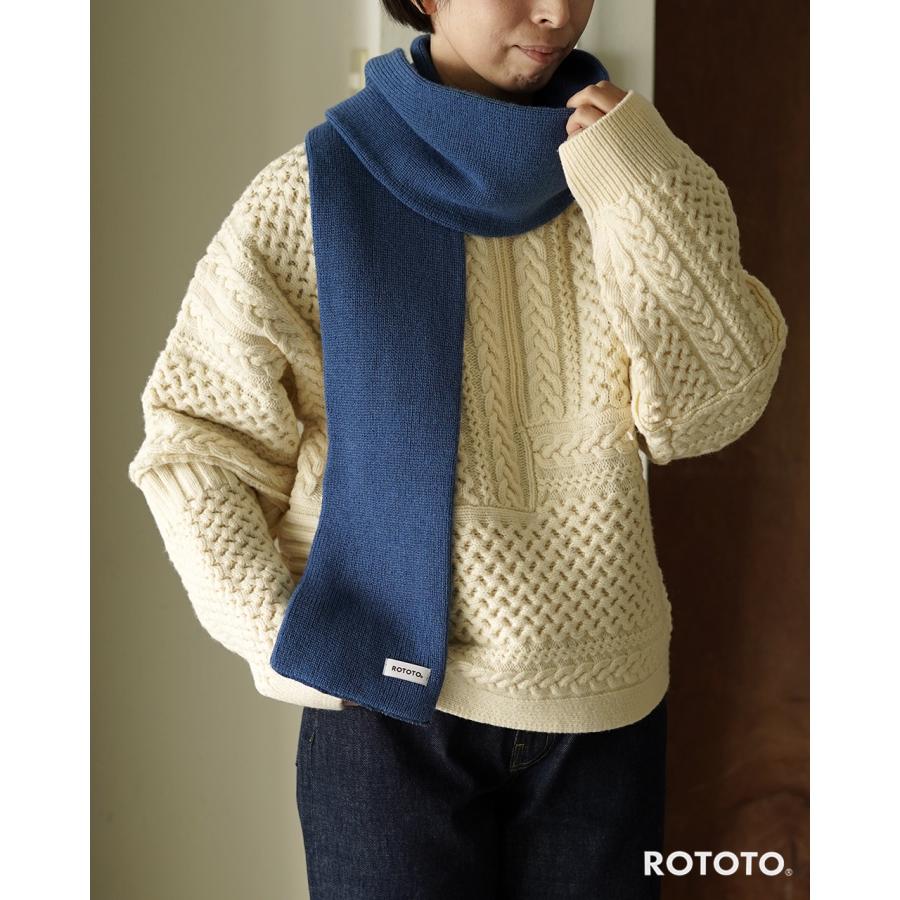 ROTOTO ロトト マフラー ソックストール ニットストール ユニセックス SOCKSTOLE R5154 : Crouka Yahoo!店 - 通販 - Yahoo!ショッピング