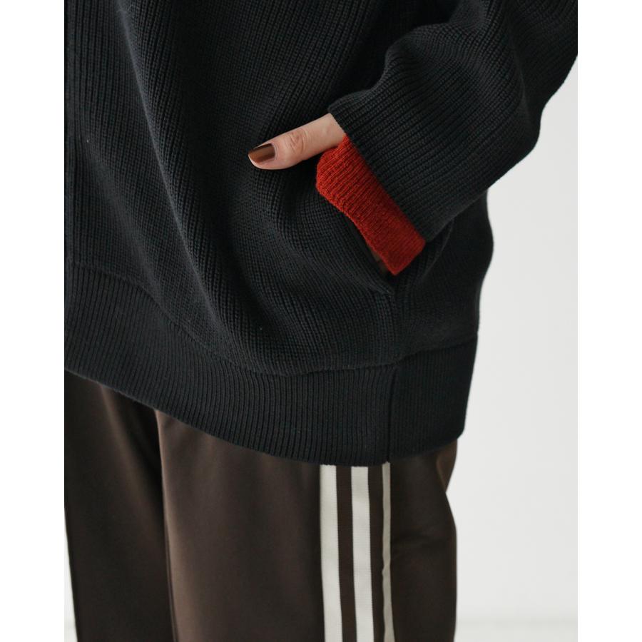 ライテンダー RYE TENDER ニット Vネック カーディガン ユニセックス 2024秋冬 ALLEN CARDIGAN 片畦編みセーター 24FW-RT-008 : Crouka ...