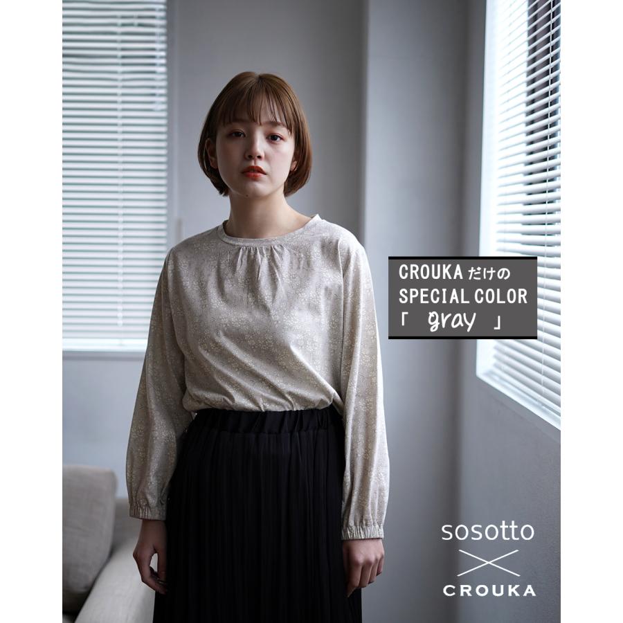 ソソット sosotto LIBERTYPRINT天竺ギャザーPO9分袖 レディース 2024春夏 42411822 :sosot-42411822:Crouka Yahoo!店 - 通販 ...