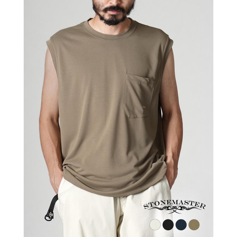 ストーンマスター STONEMASTER SMポケットティー ノースリーブ ポーラテック パワードライ Tシャツ タンクトップ SMMS244060 : Crouka Yahoo!店 - 通販 ...