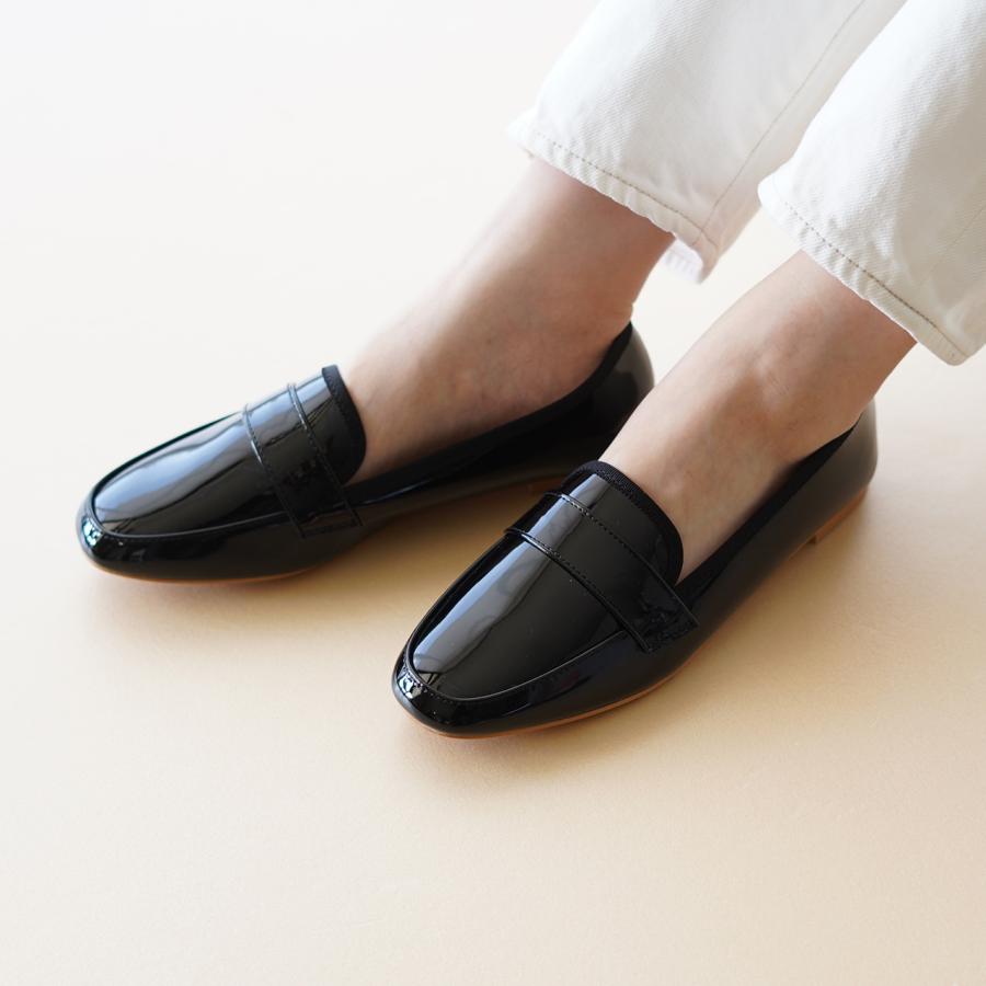 テンパレイト TEMPERATE ウタ UTA エナメル ローファー スリッポン ポータブル シューズ 携帯 ポーチ付属 生活防水 : tempe-uta : Crouka Yahoo!店 ...