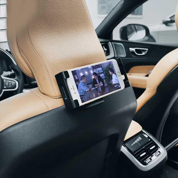 "Volvo Xc60 xc90 s90 s60 v60 v90用リアシートフィレットホルダー iPadクリップ サプライアクセサリー ...