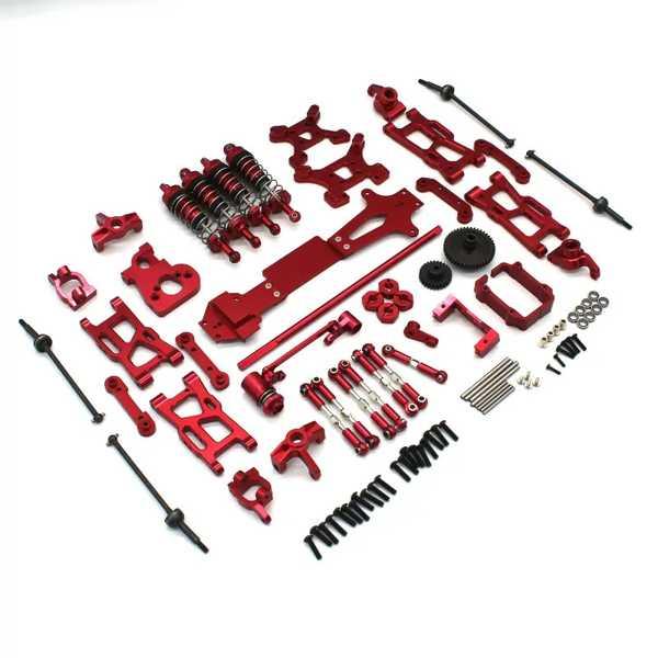 Wltoys 144010 144001 144002 rcカー1/14メタルアップグレードパーツ20個 : クラウドショップ - 通販 ...