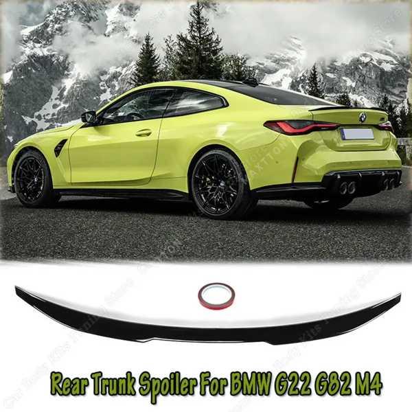 車のトランク用リアスポイラー BMW 4シリーズ g22 420i 430i 420d 430d m440i m440d アップグレード M4 ...
