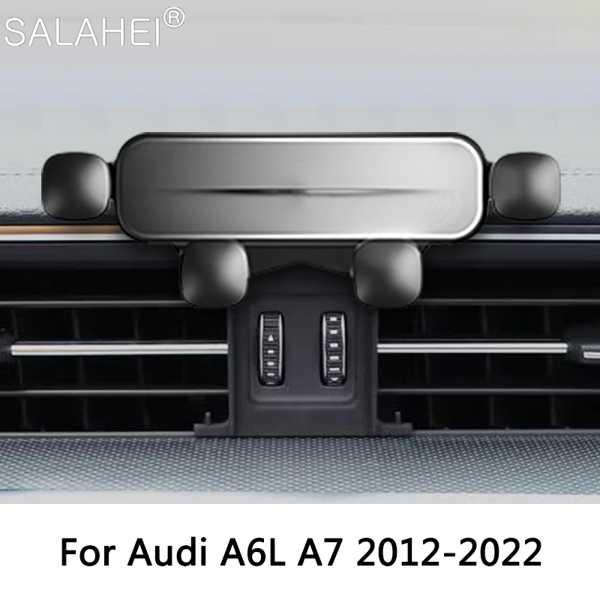 アウディ用重力携帯電話ホルダー a6l a7 2012-2018 a6l 2019-2022 車用の排気作業 GPSサポートアクセサリー : dd3216c9-8d13-45e1-a290 ...