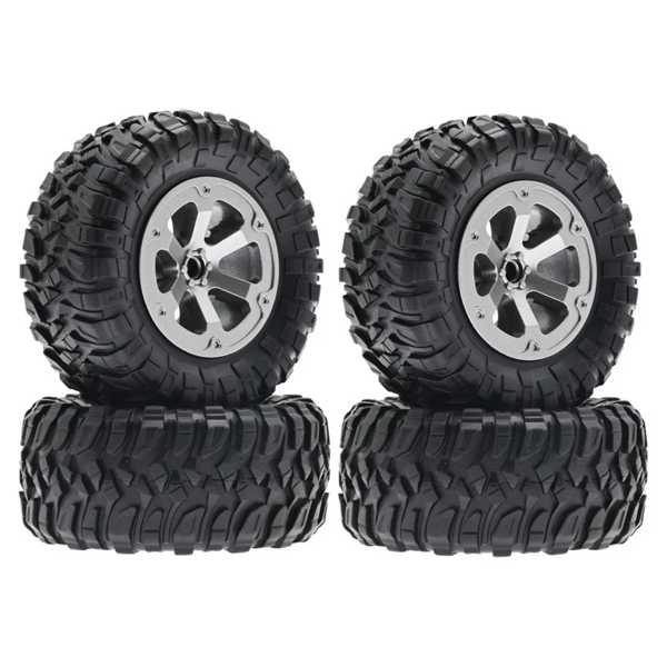 Mn D90 mn98 mn99s wpl c14 c24 C24-1 c34 c54 b14 b24 b16 b36 fayee fy002 fy003用タイヤ 4個 アップグレードパーツ ...