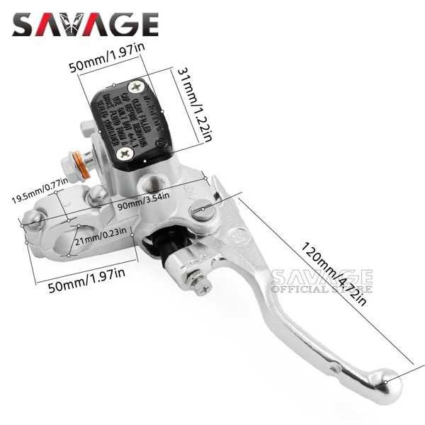 フロントブレーキマスターシリンダーレバーハスクバーナfe fc tc te 125 150 250 300 350 450 501 250i 300i 2014-2020オートバイ部品 ...