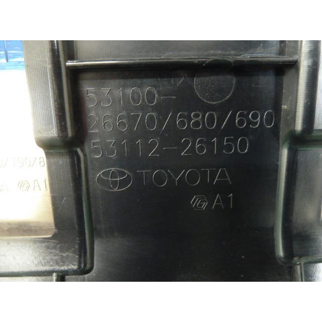 ハイエース 3BF-TRH200V ラジエータグリル 6型 ダークプライム 標準ボディ 53111-26800 344405 : クラウン2号 ...