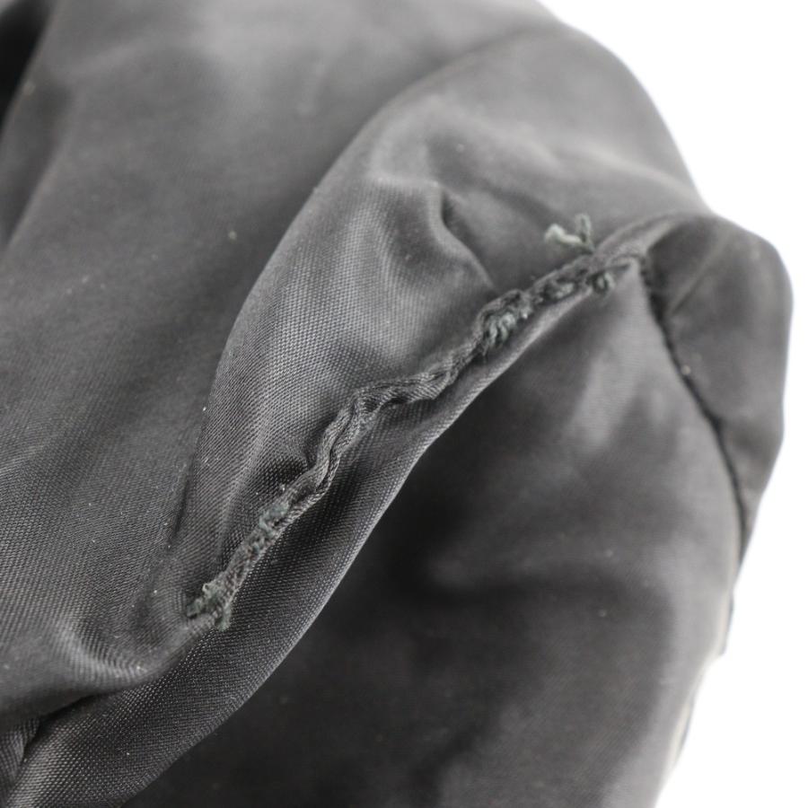 PRADA（プラダ） 巾着 黒 ベロア B8004 ポーチ ベロア NERO 黒