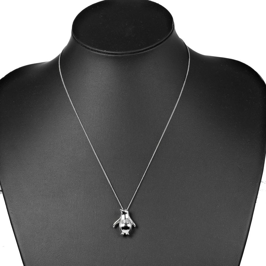 TIFFANY&Co. ティファニー ペンギン ネックレス シルバー925 約4.81g レディース【I132724056】中古 : CROWNヤフー店 - 通販 - Yahoo!ショッピング